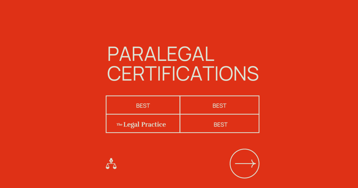 Best Paralegal Certifications in 2026