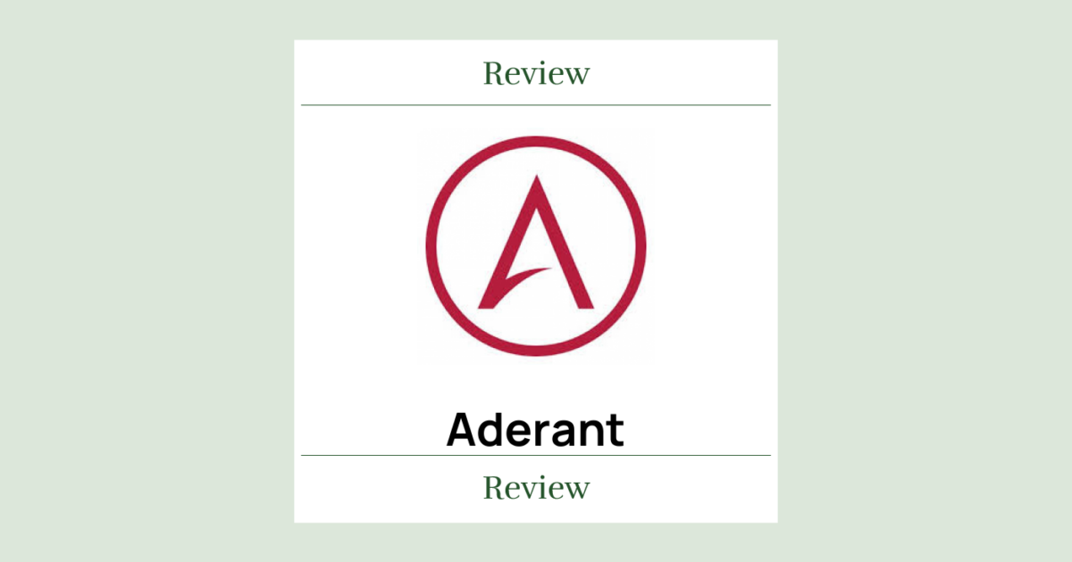 Aderant Review: Pros, Cons, Key Features and Updated Pricing Guide
